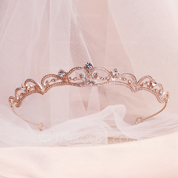 Ladies Unique Alloy Tiaras With Rhinestone (042220372) - JJ's House