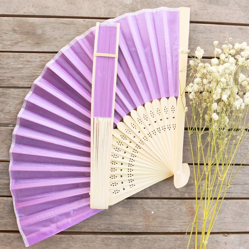 Classic/Lovely Bamboo Hand fan (Sold in a single) (051171995) - JJ's House